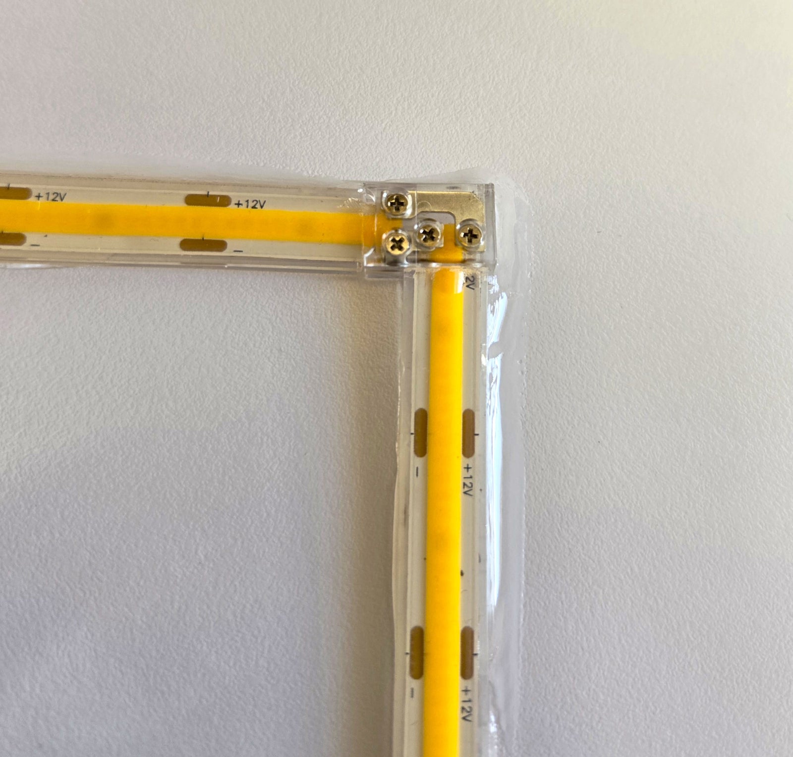 Corner Turn Connector for COB/SMD LED Strip Tape Light