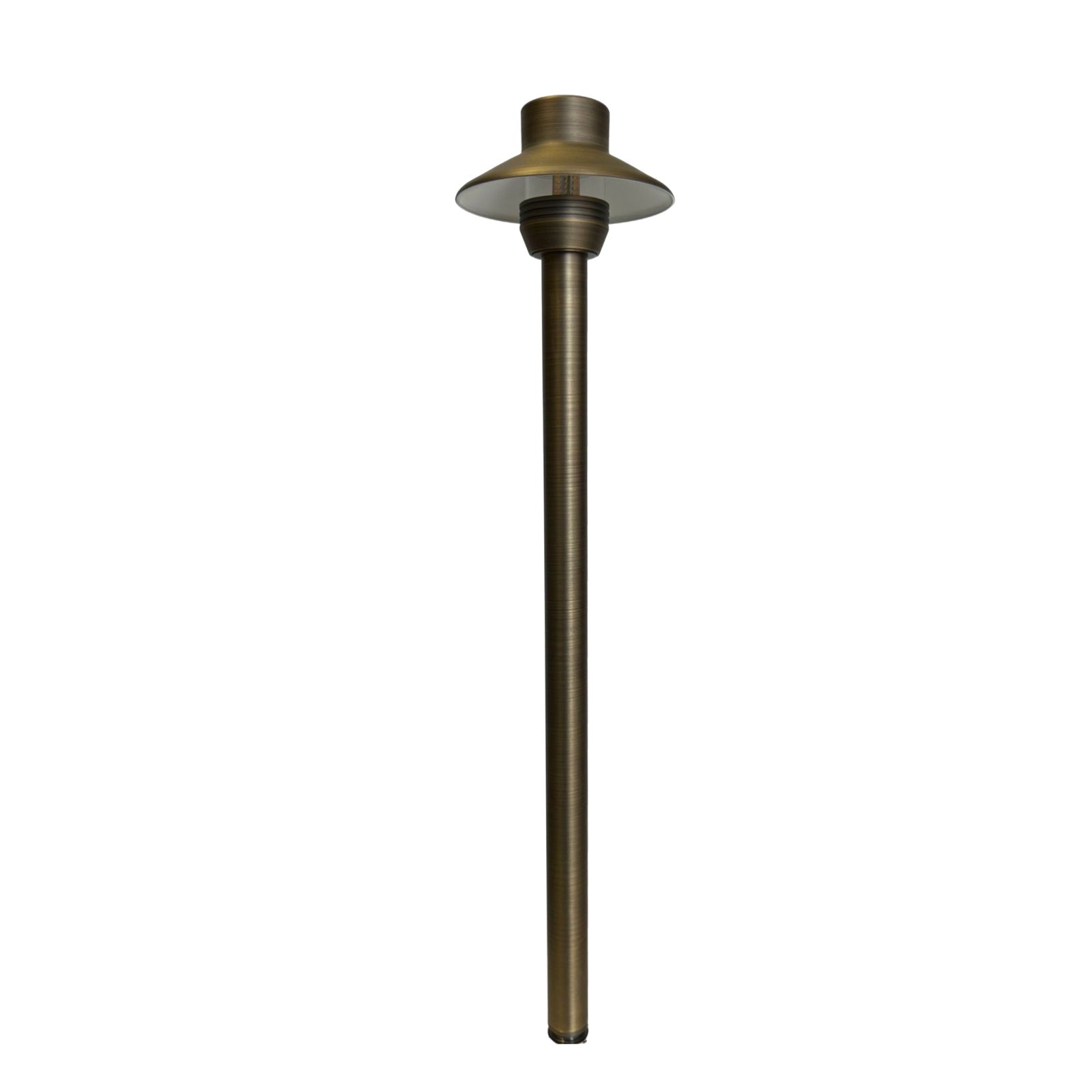 Calypso Solid Cast Brass Pathway Light Antique Bronze & Dark Bronze