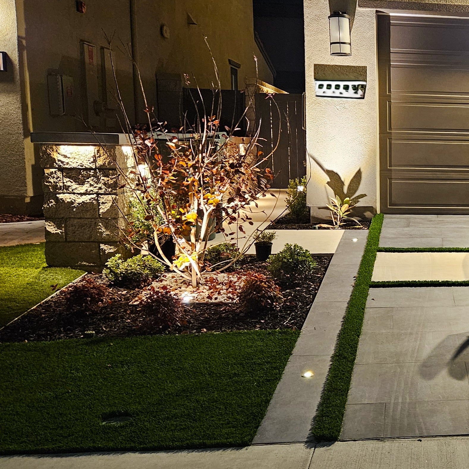 flat landscape lights