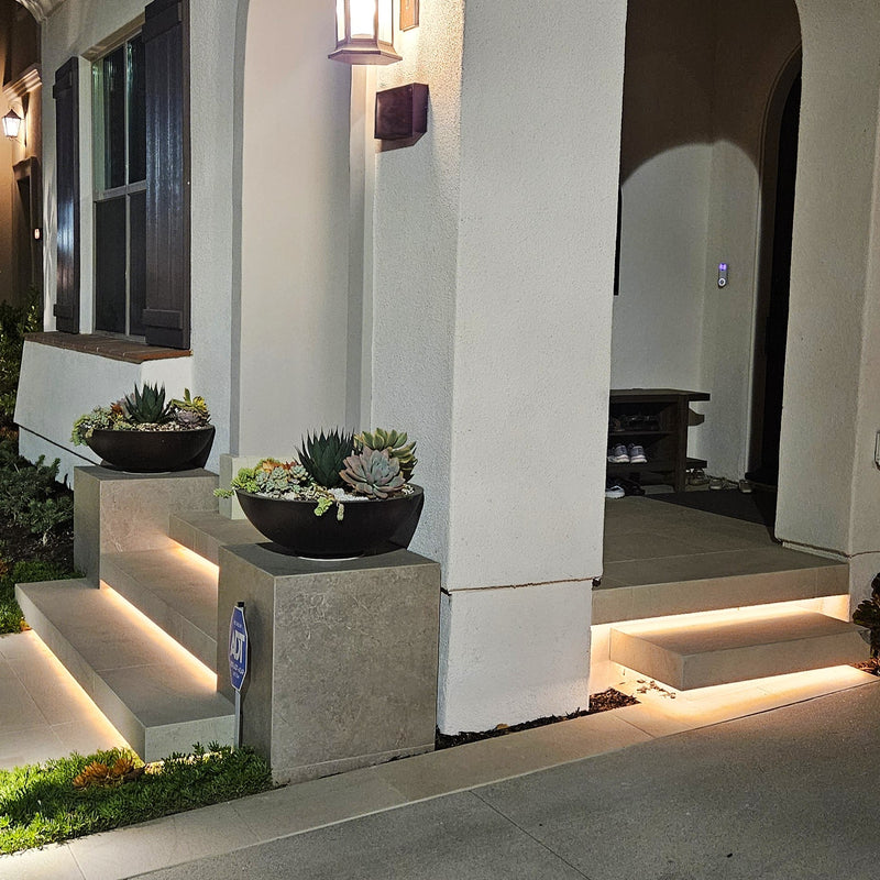 LED Strip Light SMD IP67 For Outdoor Landscape Lighting 12VAC Warm Whi