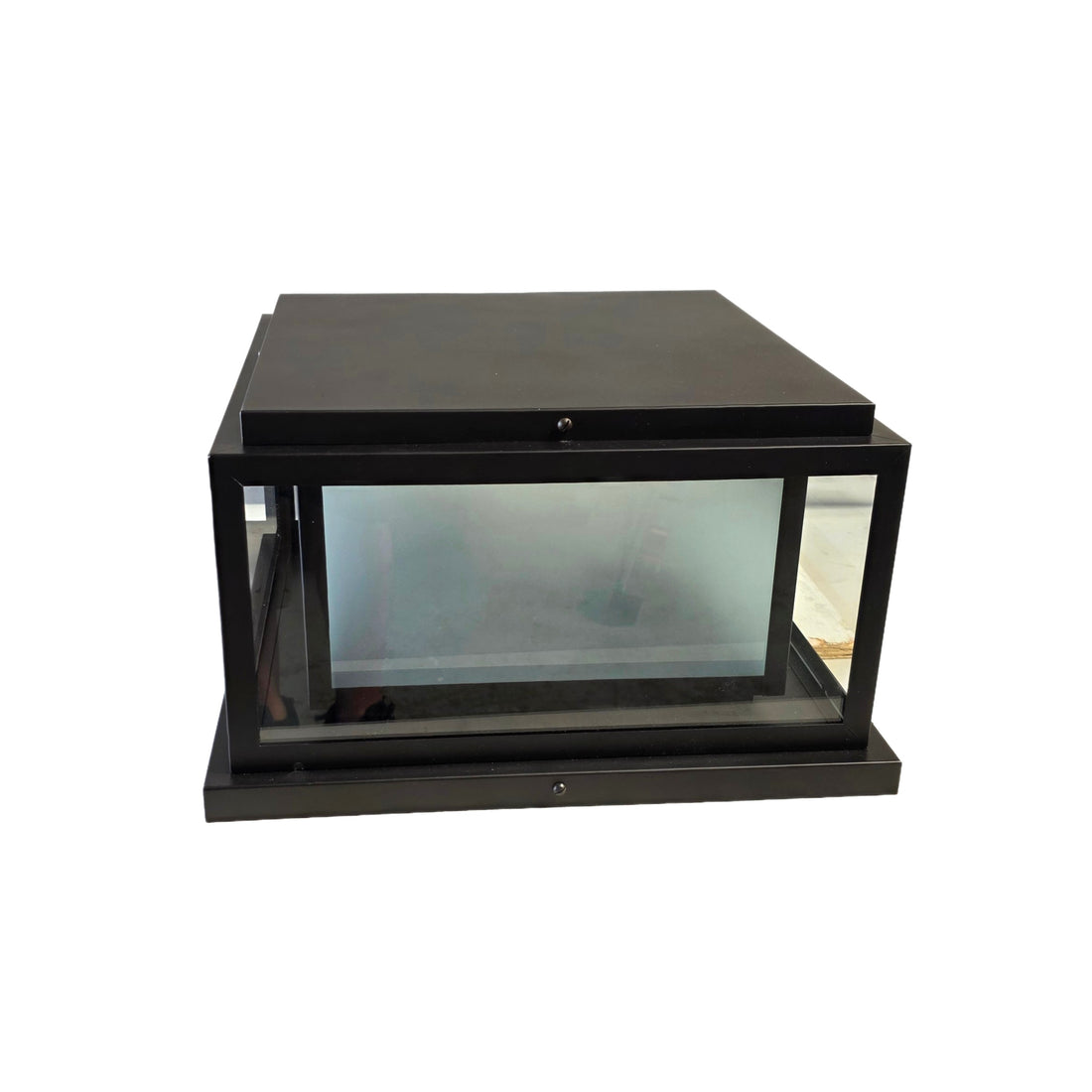 Le Mans Solid Brass Craftsman Pilaster Lantern