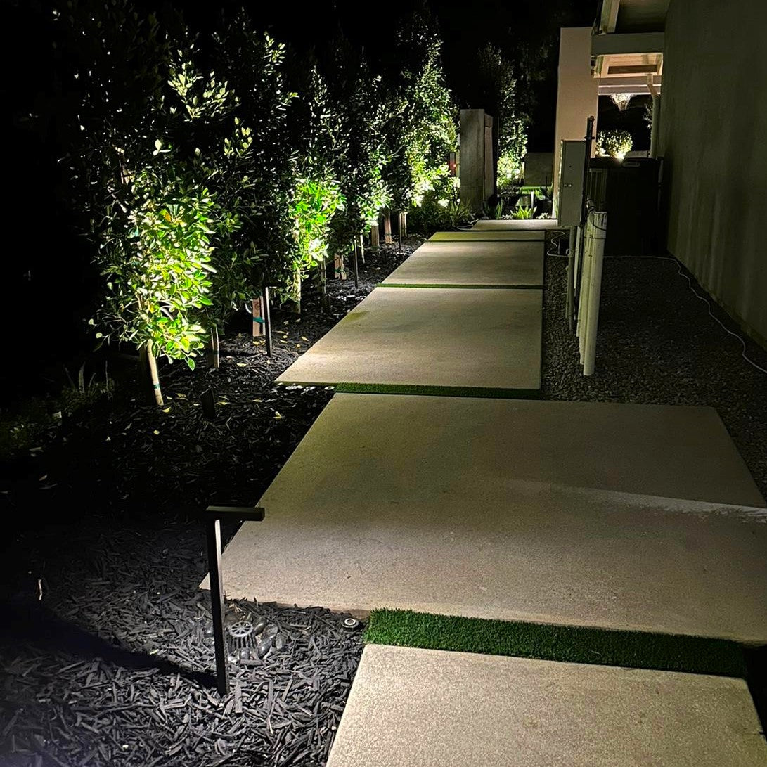 COMBO KIT VI - Solid Cast Brass Outdoor Landscape Pathway & Spot Light