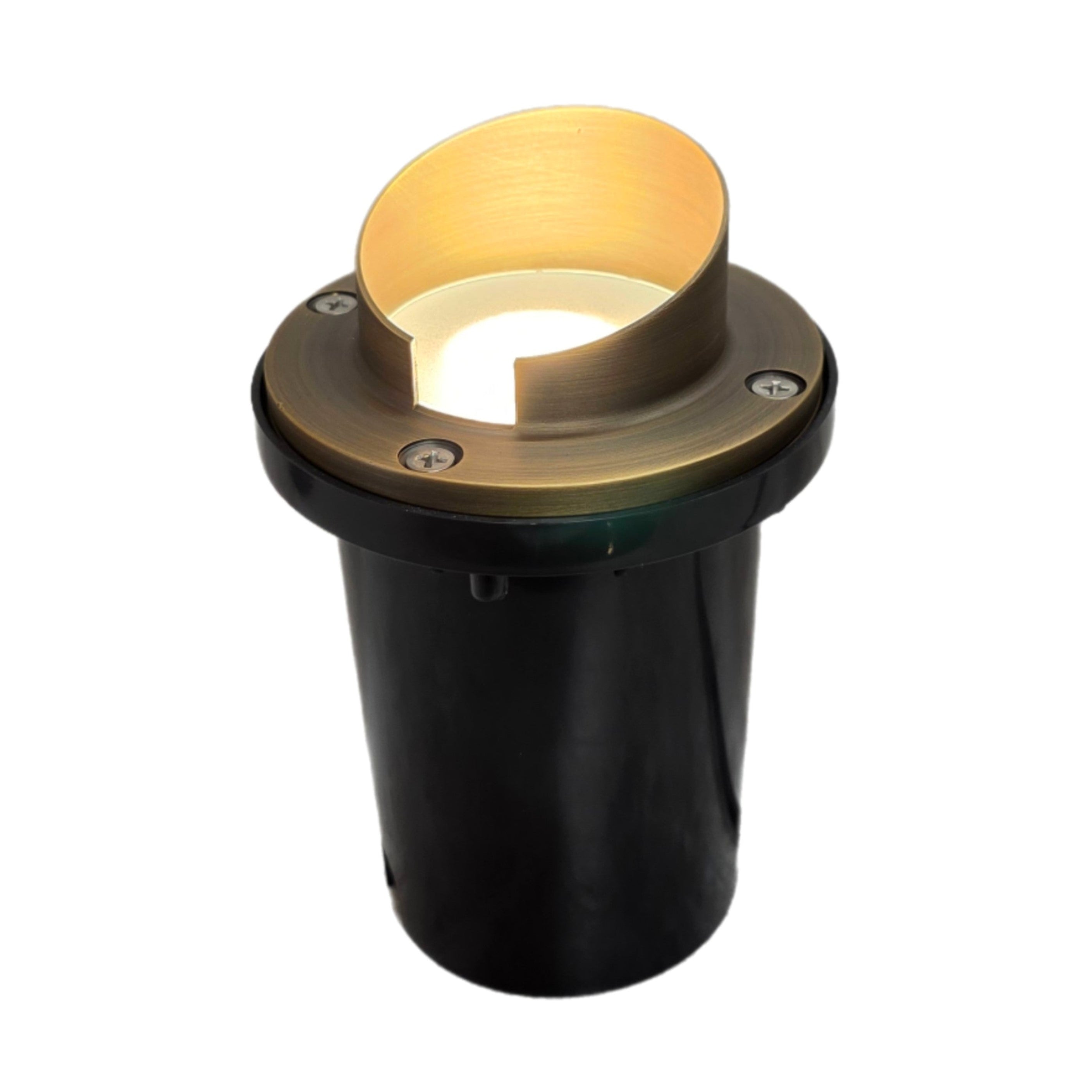 LED 12V Solid Brass In-Ground & Well Lights IP67 Landscape Lighting