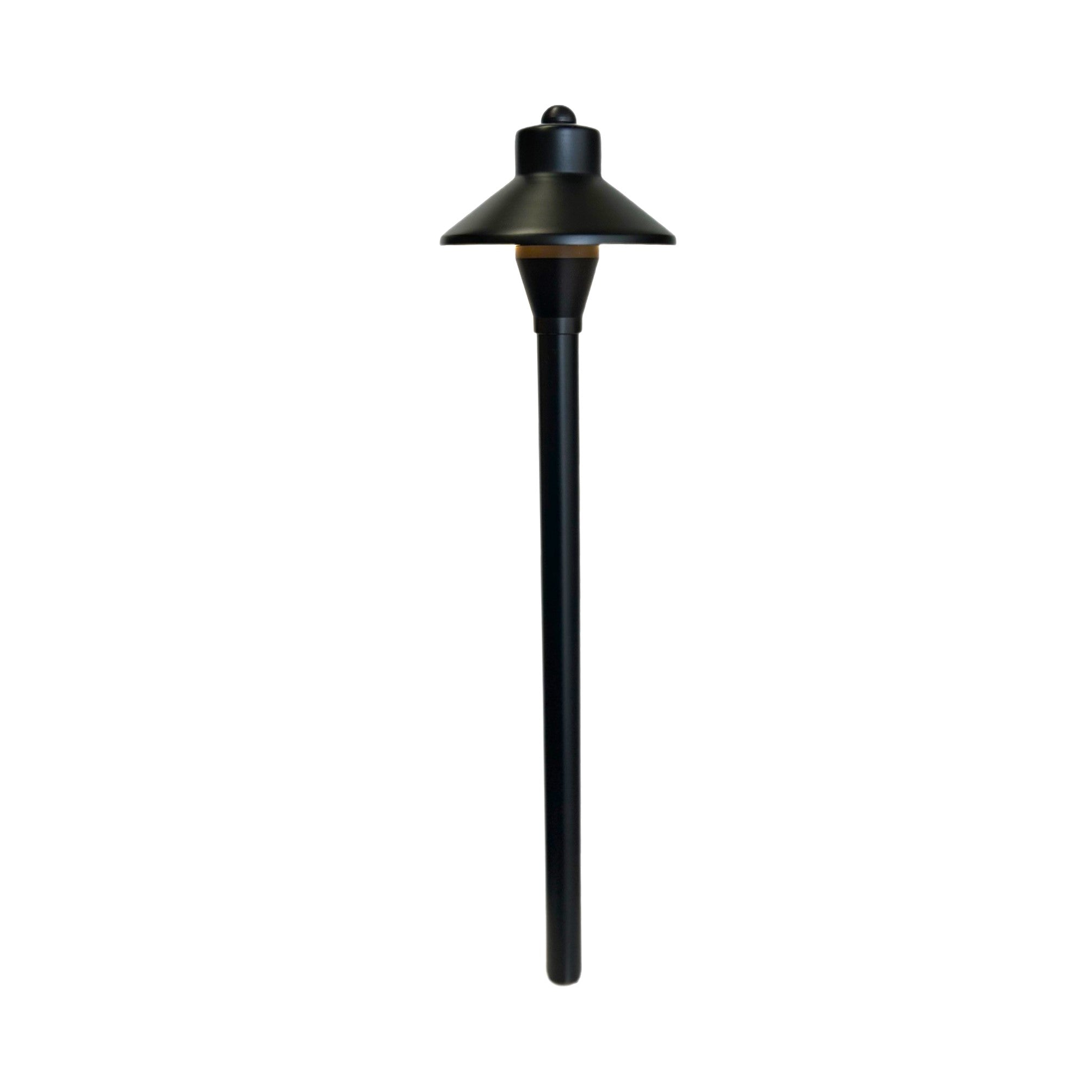 Abajour Solid Brass Pathway Light (Antique Bronze/Black)