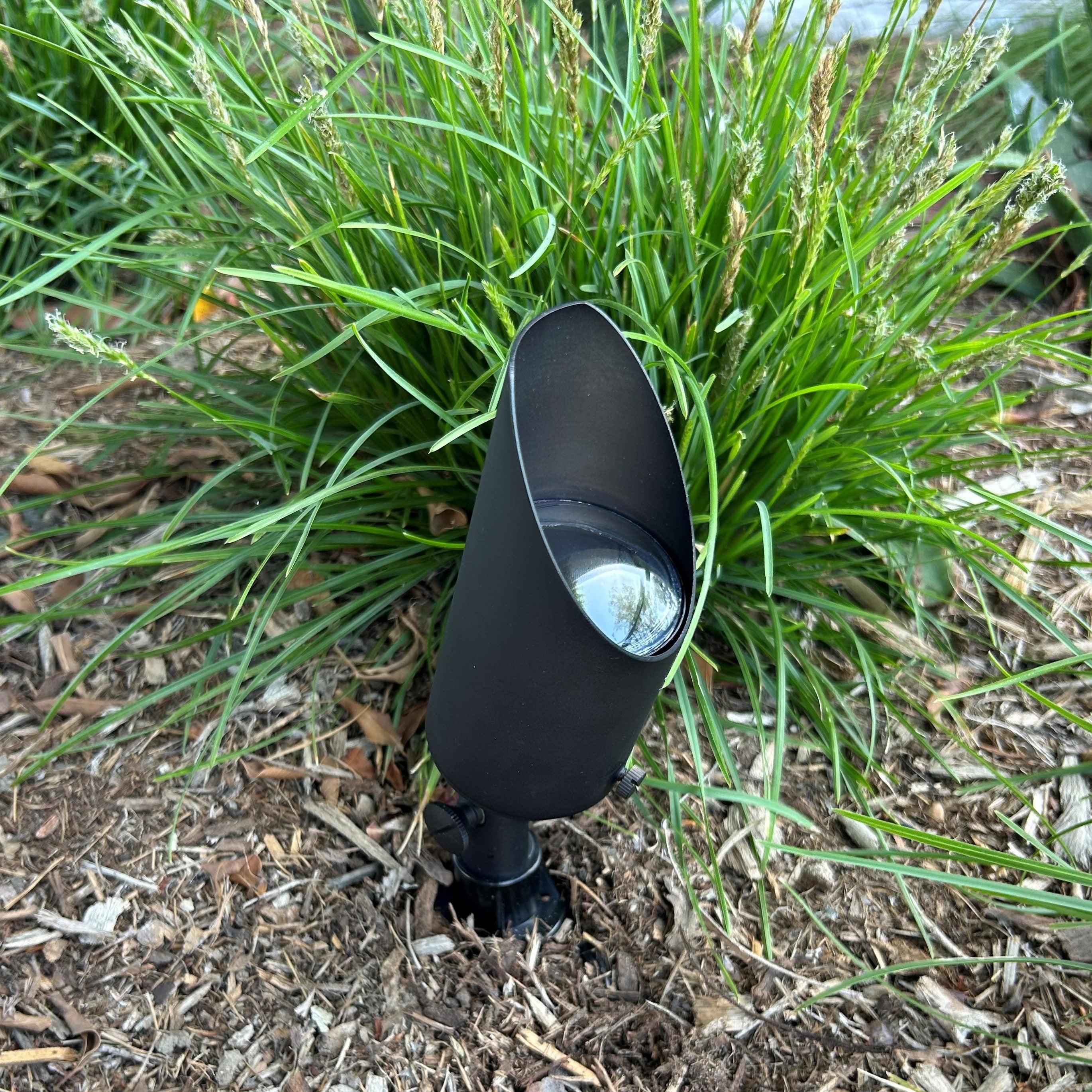 Orage Solid Cast Brass Directional Spot Light Gun Metal Black