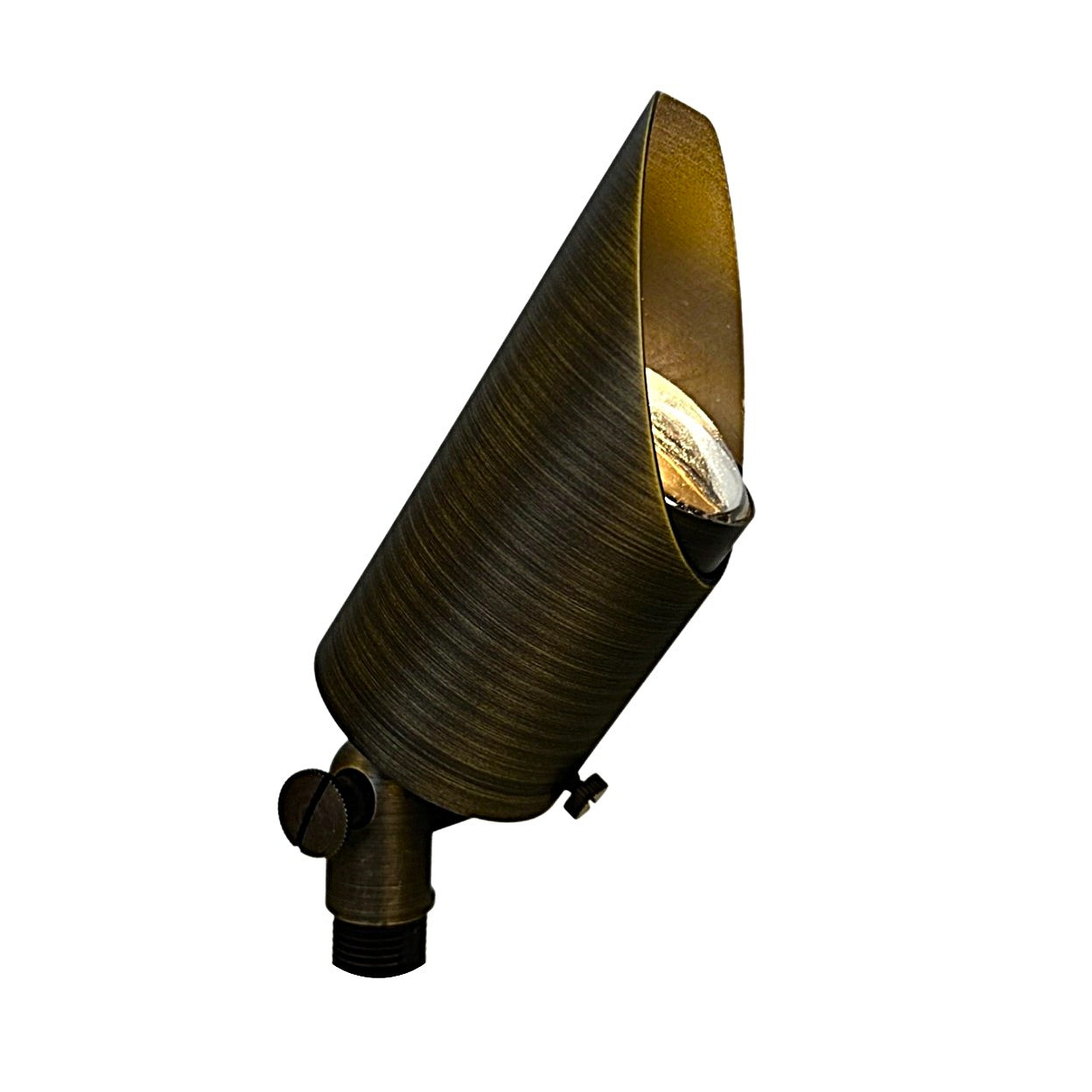 Orage Cast Brass Natural Bronze Spot Light