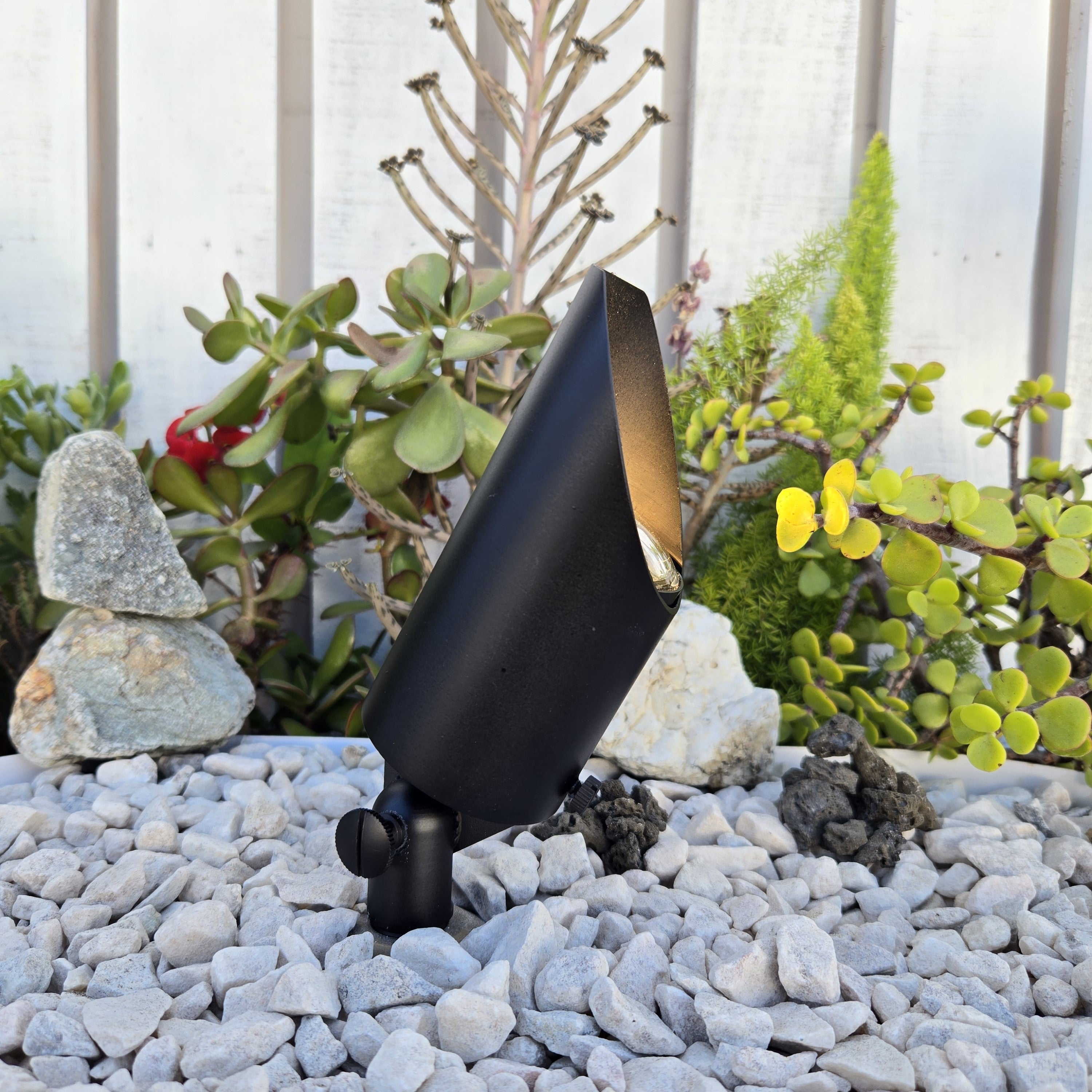 Orage Cast Brass Black Spot Light