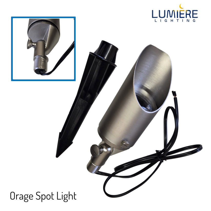 Orage Stainless Steel Spot/Up Light