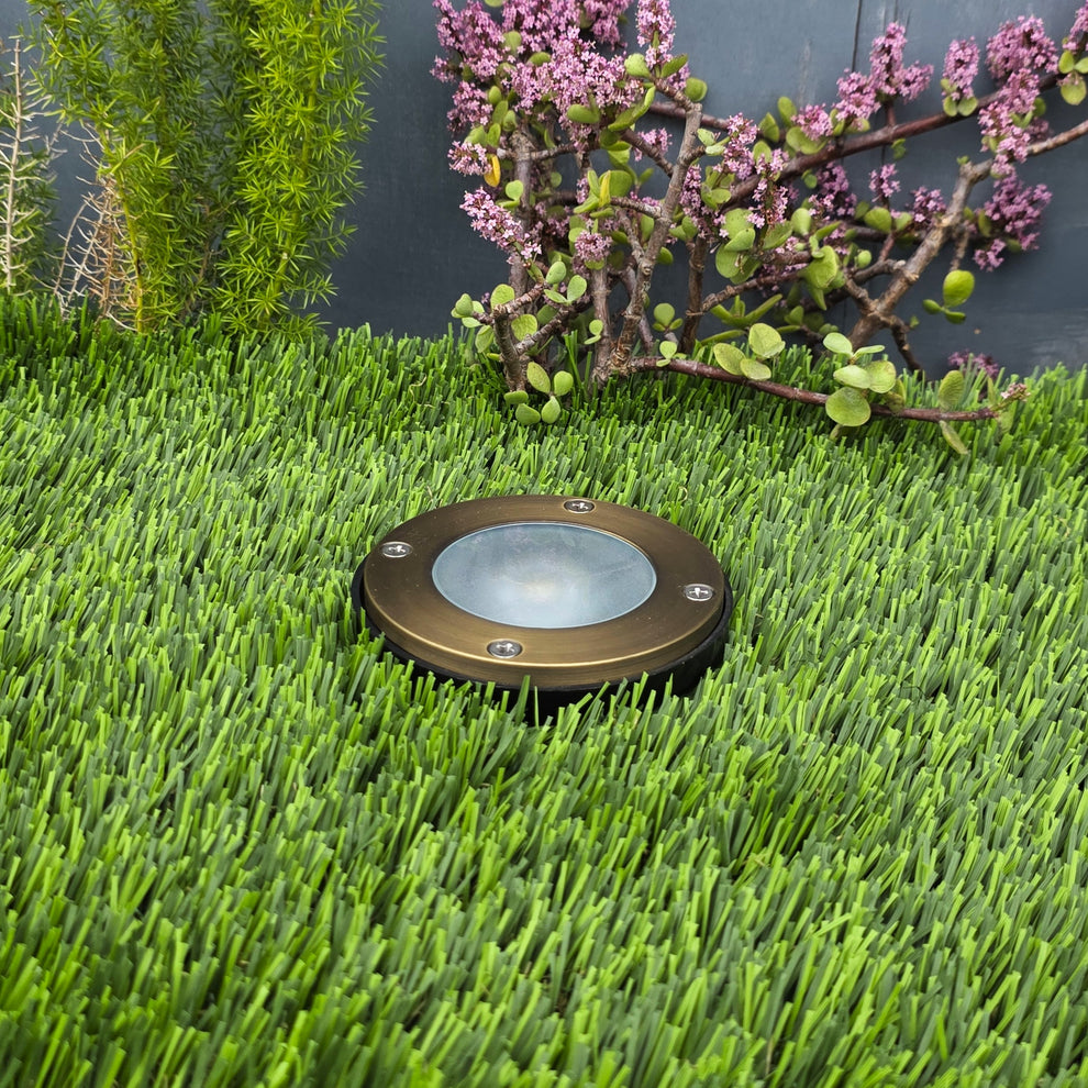 Palomer Cast Brass In Ground Well Light 12V Outdoor