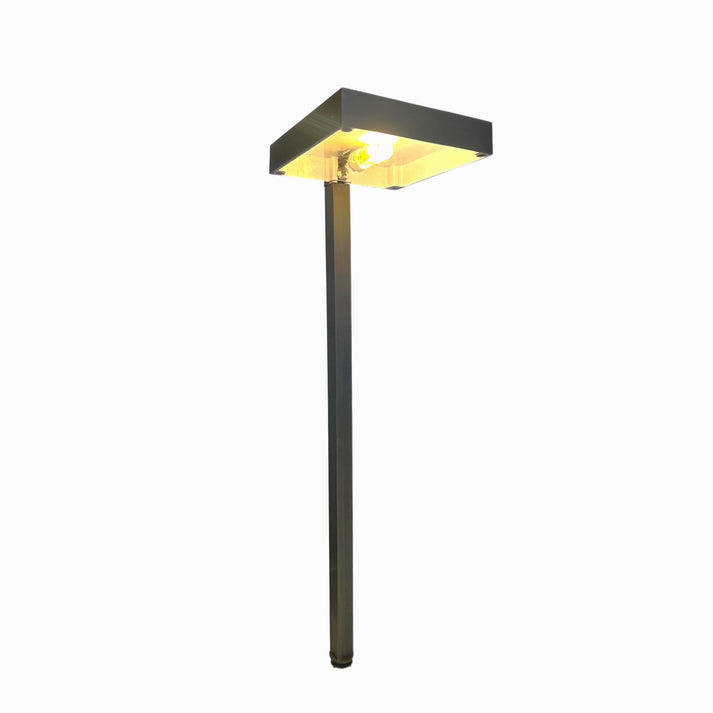 Plateau Cast Brass Outdoor Path Light Natural Bronze