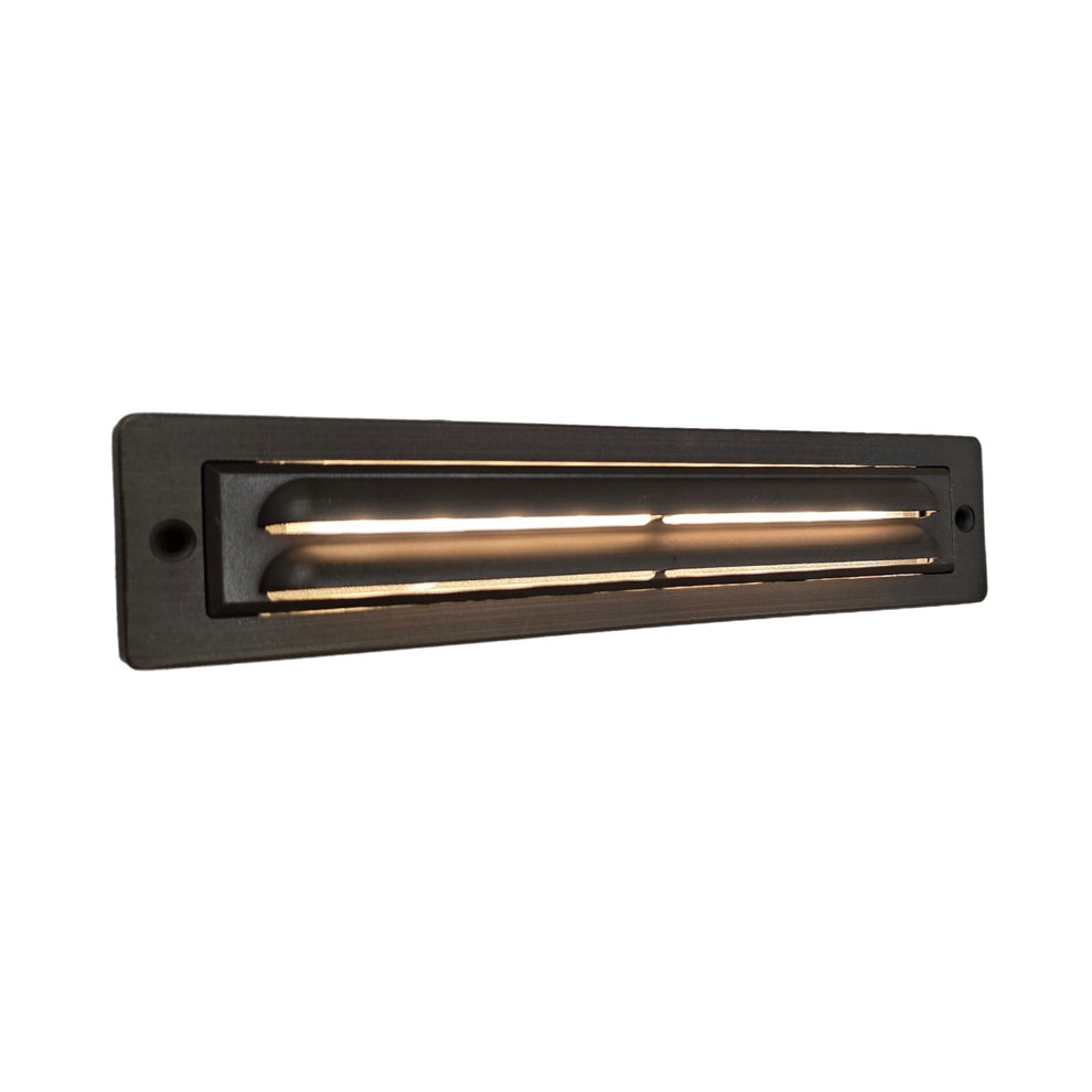 Premier Cast Brass Step And Deck Light Natural Bronze