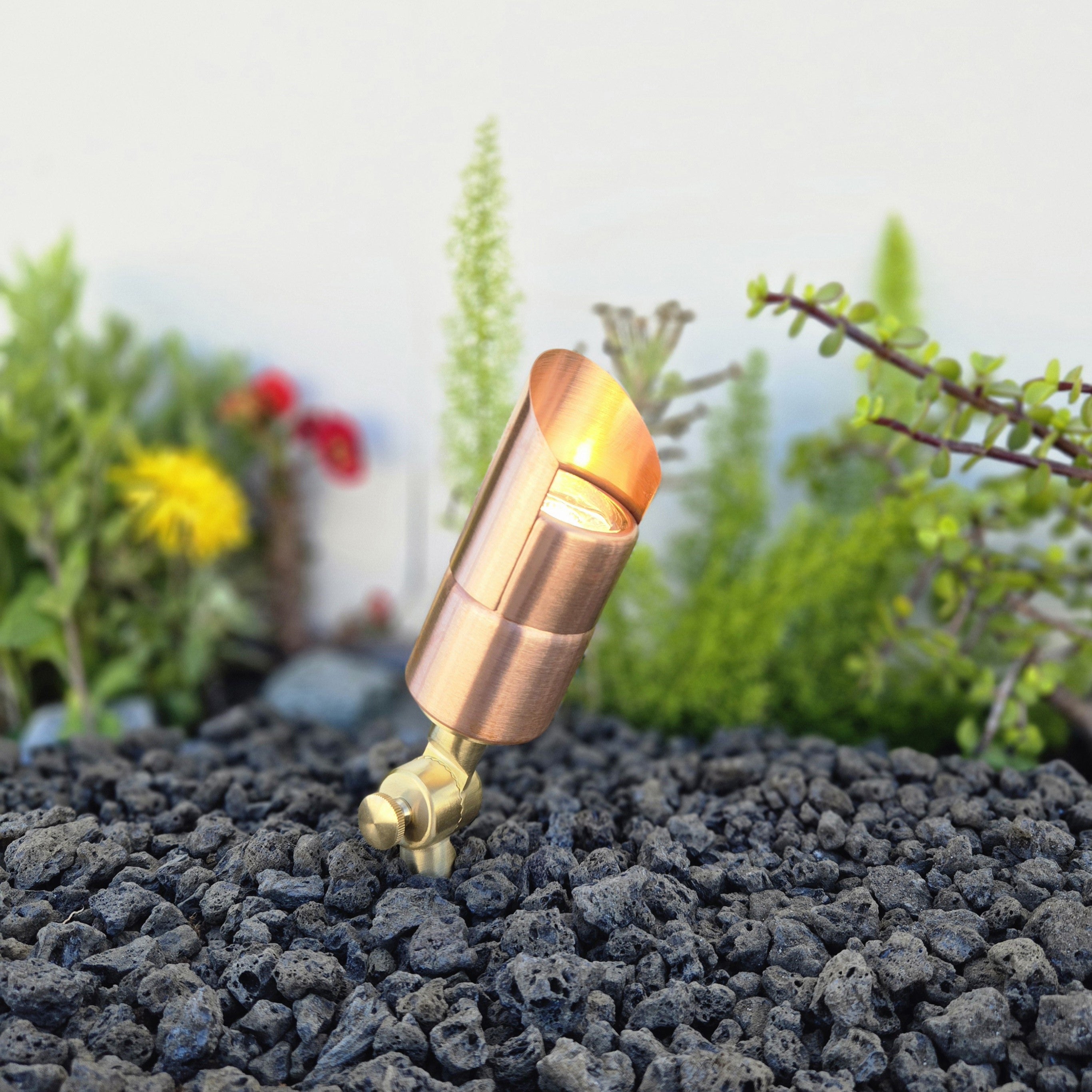 copper outdoor lighting