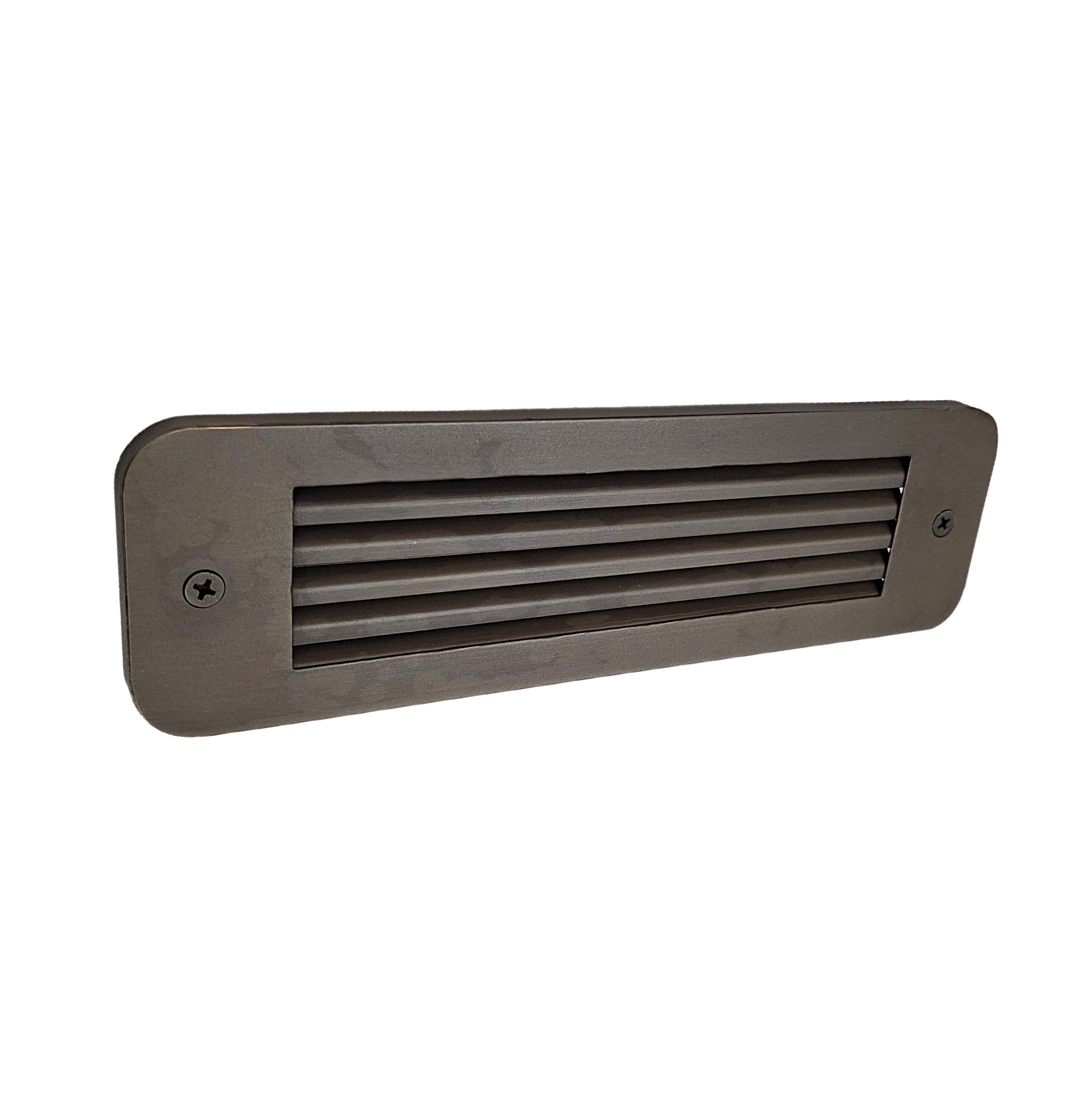Craftsman Solid Brass Louvered Face Plate Cover
